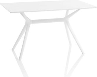 TFT Home Furniture Table dint&eacute;rieur/ext&eacute;rieur SNAKE blanc