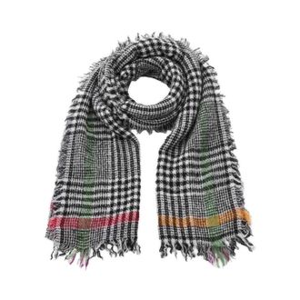 Faliero Sarti Schal im karierten Design