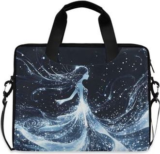 Alaza Sac pour ordinateur portable de 40,6 &agrave; 15,6 pouces, sac &agrave; bandouli&egrave;re pour ordinateur portable de 40,6 &agrave; 15,6 pouces, sac fourre-tout pour femme, homm