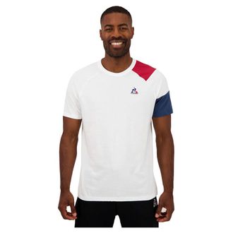 Le Coq Sportif Herren Bat Sp Tee Ss N&deg;1 M T-Shirt, wei&szlig;, XL