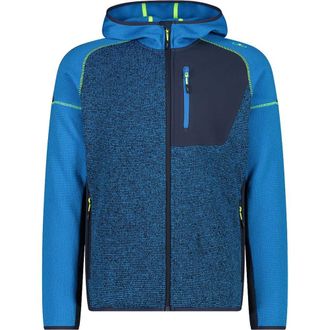 F.lli Campagnolo Herrenjacke mit fester Kapuze, Fluss-B. Blau, 58
