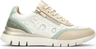Pikolinos Baskets en Cuir CANTABRIA pour Femme Color Off White