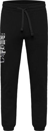 Camp David Herren Jogginghose mit Logo Print Black, XXXL