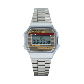 Casio Uhr Casio Vintage A168WEHA-9AEF Silberfarben