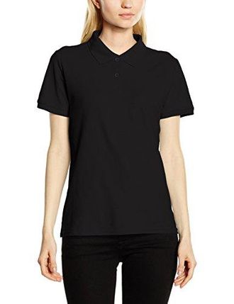 Fruit Of The Loom SS092M - Polo - Femme - Noir - Noir - 48 (Taille fabricant: XXL)