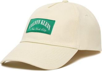 Calvin Klein Cap Heritage Crest Patch Cap LV04D5103G Beige