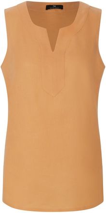 Peter Hahn Blusen-Top aus 100% Leinen Peter Hahn orange