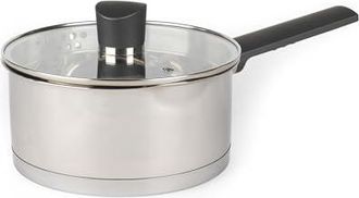 Russell Hobbs RH01163EU Excellence Collection 18 cm Casserole avec Couvercle en Verre, Acier Inoxydable, Finition Miroir Polie, Compatible Plaques &agrave; Induction, Pass
