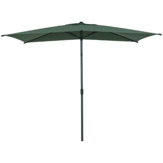 Hesperide Parasol droit rectangulaire inclinable Loompa 3x2m vert olive - Hesp&eacute;ride