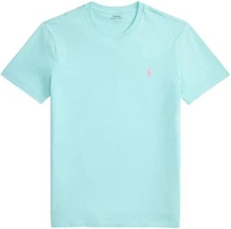 Polo Ralph Lauren Homme, Tops, Bleu, Taille: L T-shirt &agrave; Manches Courtes