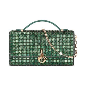Dior Femme, Sacs, Vert, Taille: ONE Size &Eacute;dition Sp&eacute;ciale Sac Brod&eacute; de Paillettes
