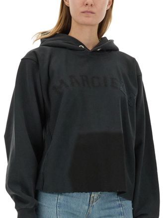 Maison Margiela Cotton Sweatshirt - Black