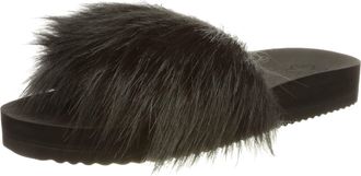 Flip*Flop Damen poolhair, Black, 36 EU