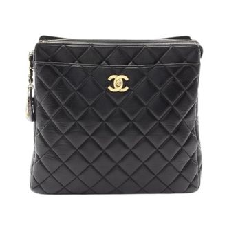 Chanel Pre-owned Matelasse Lambskin Backpack - - Pre-owned - Damen - Schwarzk - ONE SIZE