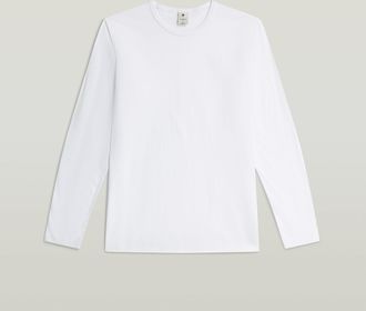 G-Star Chest Logo T-Shirt - Wei&szlig; - Herren