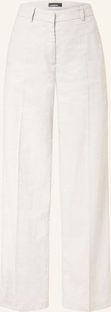 Cambio Cambio Marlenehose Mira Mit Leinen grau