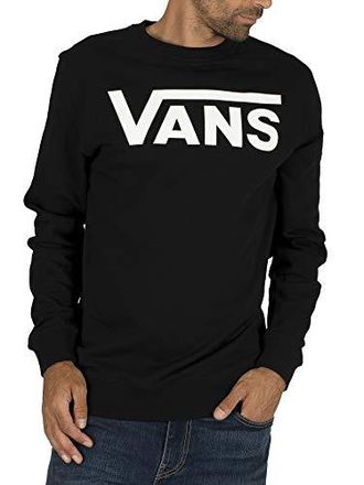 Vans MN Classic Crew II Maillot de survêtement, Noir (Noir-fwhite Y28), XS Homme