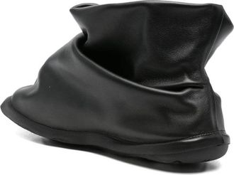 Camper Slouch Calf Leather Sneakers - Black