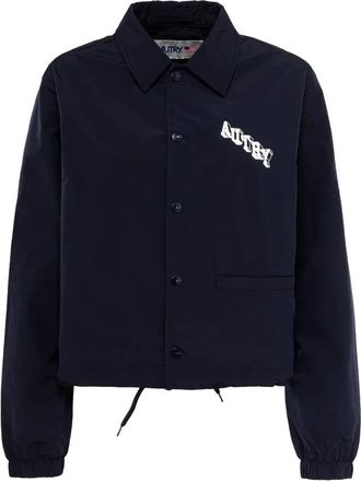 Autry Femme, Vestes, Bleu, Taille: 36 FR Coupe-vent