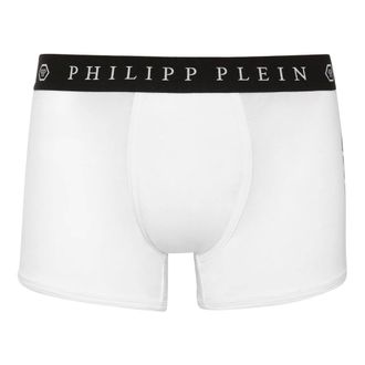 Philipp Plein Homme, Sous-v&ecirc;tements, Blanc, Taille: 3XL Boxer Monogram