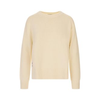 Ralph Lauren Femme, Pulls, Beige, Taille: 40 FR Pull Ras du Cou &agrave; Manches
