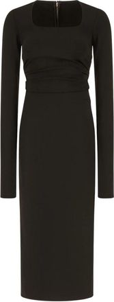 Dolce & Gabbana Jersey-Bleistiftkleid - - Dresses - Damen - Schwarzk - L