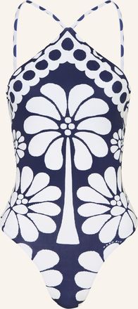 Farm Rio Farm Rio High-Neck-Badeanzug Palermo blau