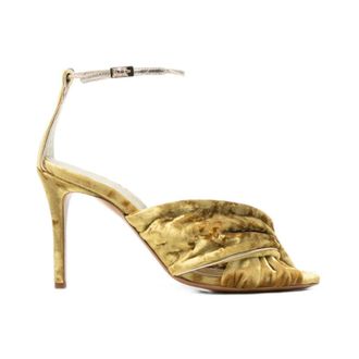 Forte_Forte Femme, Chaussures, Jaune, Taille: 40 EU Sandales &agrave; brides crois&eacute;es en velours