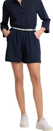 Kocca Femme, Shorts, Bleu, Taille: 40 FR Belted Shorts