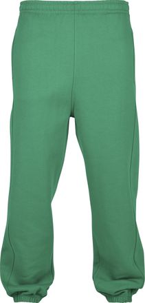 Urban Classics Herren Trainingshose Sweatpants, Jogginghose f&uuml;r M&auml;nner, Straight Leg, Rei&szlig;verschl&uuml;sse an den Beinabschl&uuml;ssen, XS, Limegreen