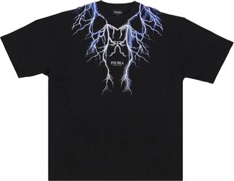 Phobia Archive Lightning Tee - - Tops - Herren - Schwarzk - L
