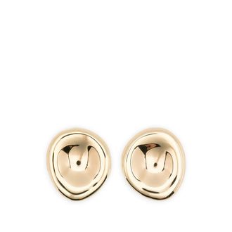 Joseph Medium Bean Gilded Earrings