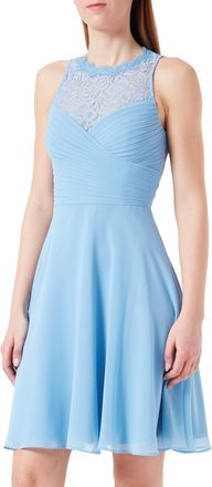 Vera Mont Damen 0241/4825 Kleid, Allure, XS, Taubengrau, 32