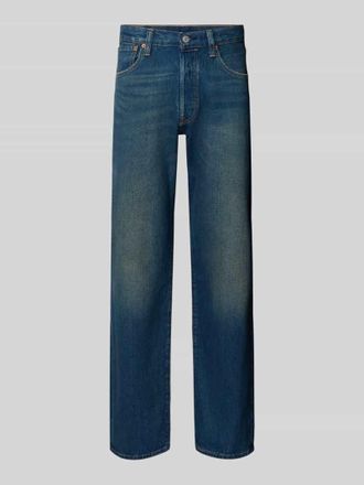 Levi's Straight Fit Jeans aus reiner Baumwolle Modell 501