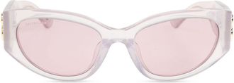 Balenciaga Bossy Sonnenbrille - Nude