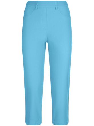Peter Hahn Capri-Hose Passform Sylvia Peter Hahn blau