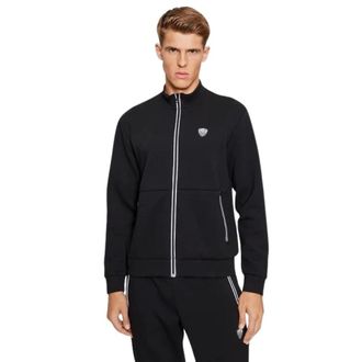 Emporio Armani Emporio Armani Ea7, Homme, Sweatshirts et sweats &agrave; capuche, Noir, Taille: S Zip-throughs
