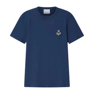 Isabel Marant Honore T-Shirt - - Tops - Herren - Blau - M