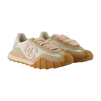 Dolce & Gabbana Womens Bassa Sneakers - Dolce&gabbana Synthetic Multicolor Shoes
