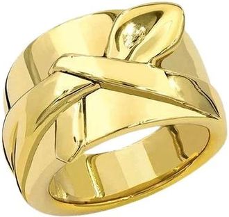 Ines De La Fressange Femme, Accessoires, Jaune, Taille: 50 MM Victoria Tie Ring
