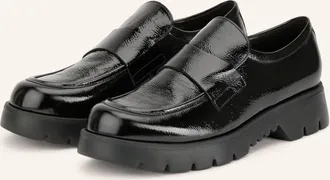 H&ouml;gl Lack-Loafer Finn schwarz
