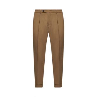 D4.0 Slim-fit Hose - - Trousers - Herren - Braun - M