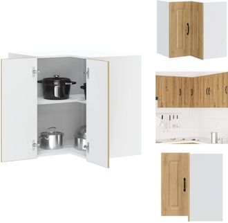 vidaXL Vidaxl - Armoire dangle murale de cuisine Kalmar chêne artisanal - Armoire Dangle Murale De Cuisine - Armoires Dangle Murales De Cuisine - Armoire