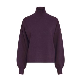 Moss Copenhagen Mercy East M Pullover - - Knitwear - Damen - Lila - S/M