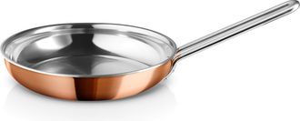 Eva Solo | Sautierpfanne 24cm Kupfer | DREI-Schichten-Konstruktion aus Kupfer, Aluminium und Edelstahl | Copper