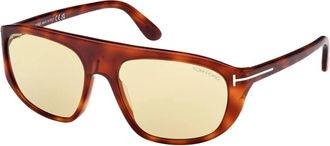 Tom Ford Edward-02 Sonnenbrille - - Accessories - unisex - Braun - 58 MM
