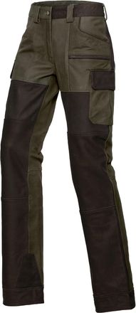 Parforce Damen Lederhose Prestige Full-Bull Oliv/Braun 38
