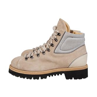 Eleventy Wildleder und Leder Wanderstiefel - - Shoes - Herren - Beige - 41 EU