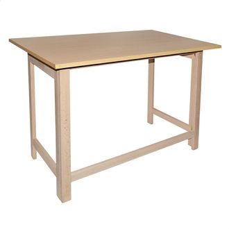 Aran&aacute;z Mueblear 7015 Klapptisch aus Nicht lackiertem Holz, 100 x 60 x 75 cm