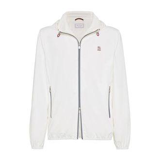 Brunello Cucinelli Homme, Vestes, Beige, Taille: 2XL Manteaux Beige pour Femmes